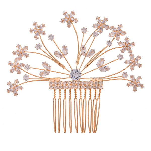 Royal Romance Hazel Comb Pin Hair Accessories – VOYLLA