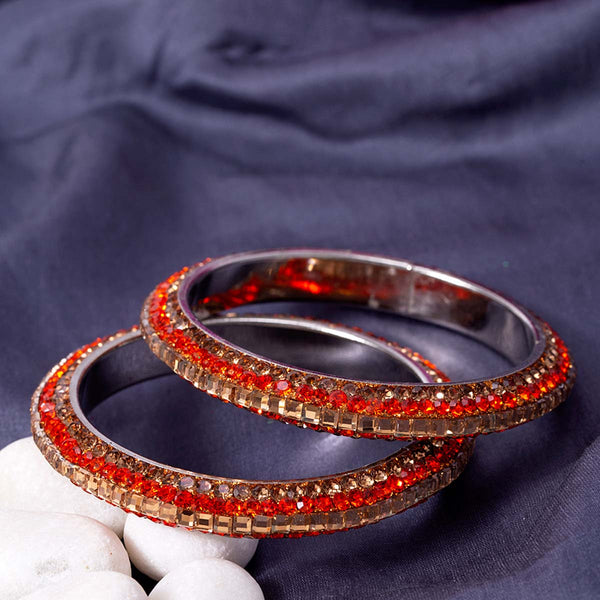 lac Design Gems Adorned Bangles – VOYLLA