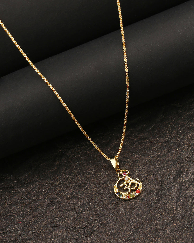 Kailasha Divine Om Pendant – VOYLLA