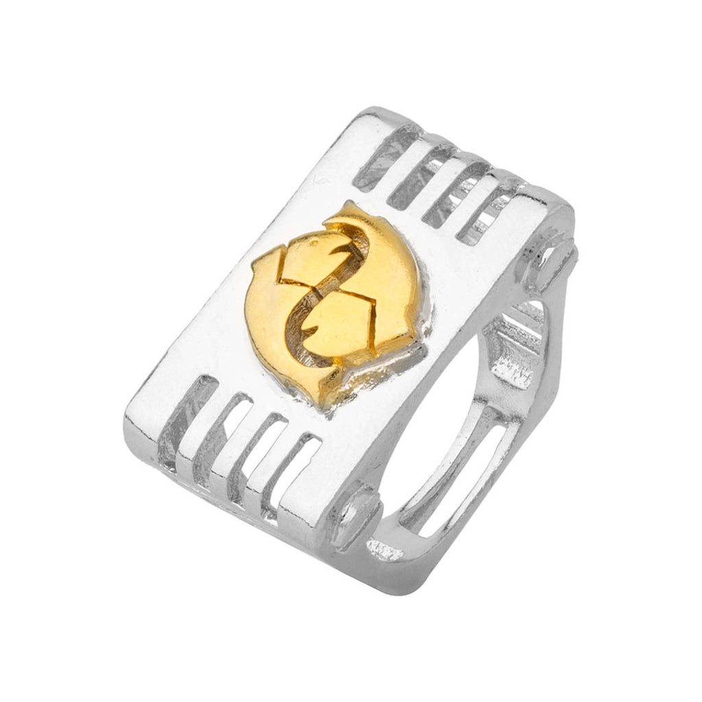 Pisces Rashi Symbol Designed Ring For Men – VOYLLA