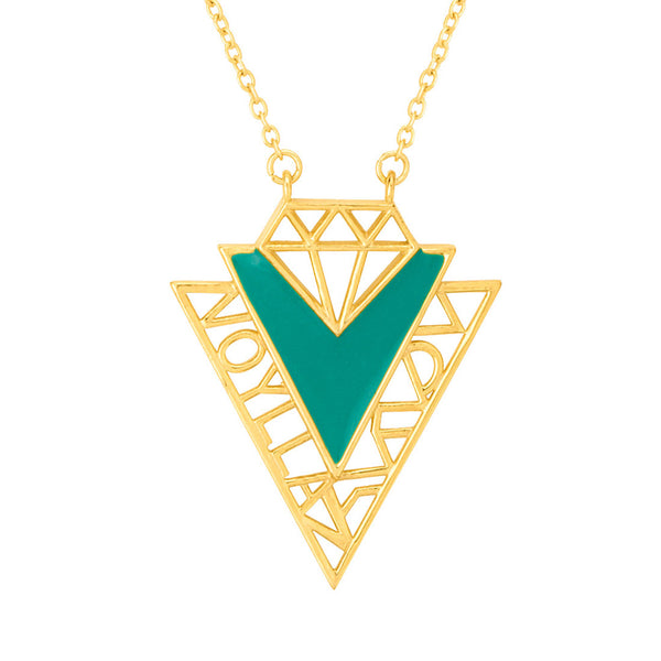 Stylish Voylla Logo Designed Necklace – VOYLLA