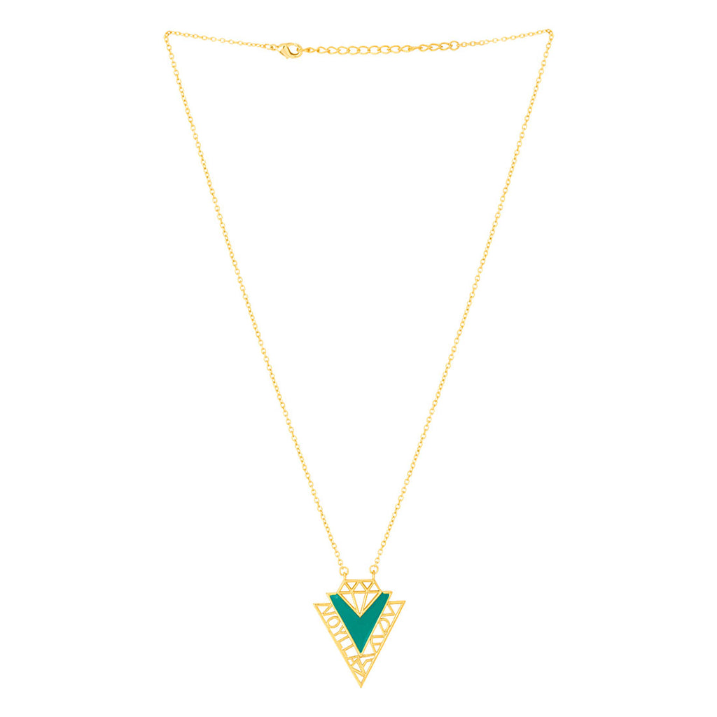 Stylish Voylla Logo Designed Necklace – VOYLLA