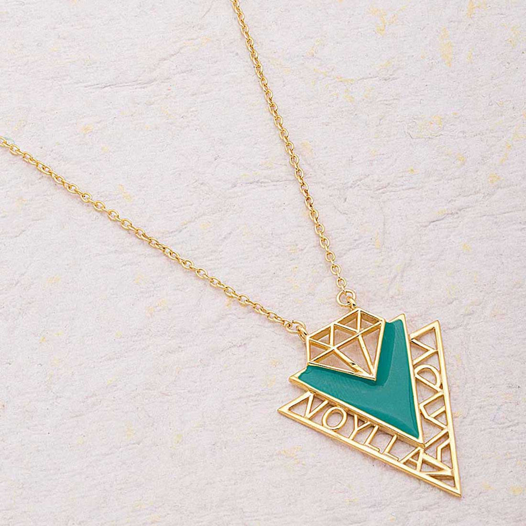 Stylish Voylla Logo Designed Necklace – VOYLLA