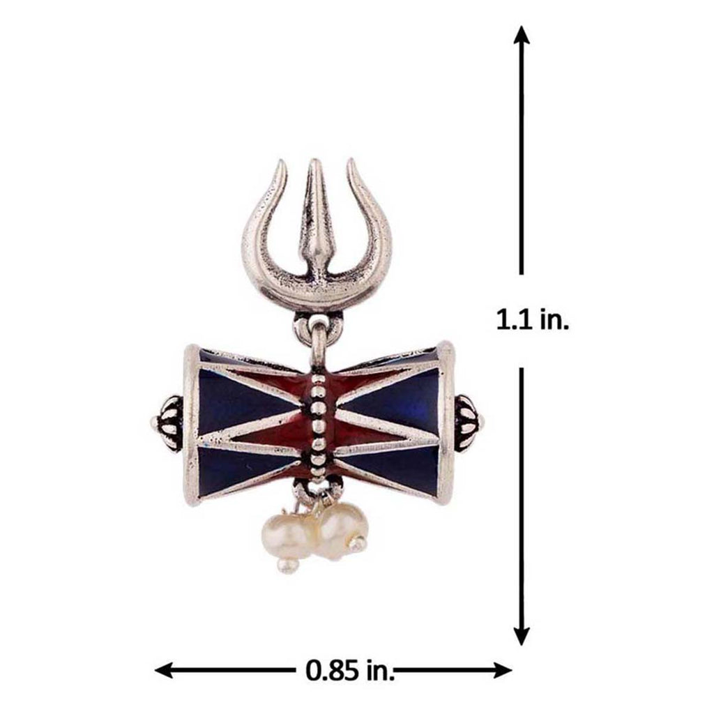 Moksha Damru Trishul Earrings – VOYLLA