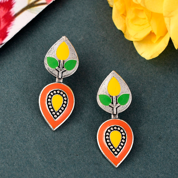 Bagh E Fiza Floral Design Earrings – VOYLLA