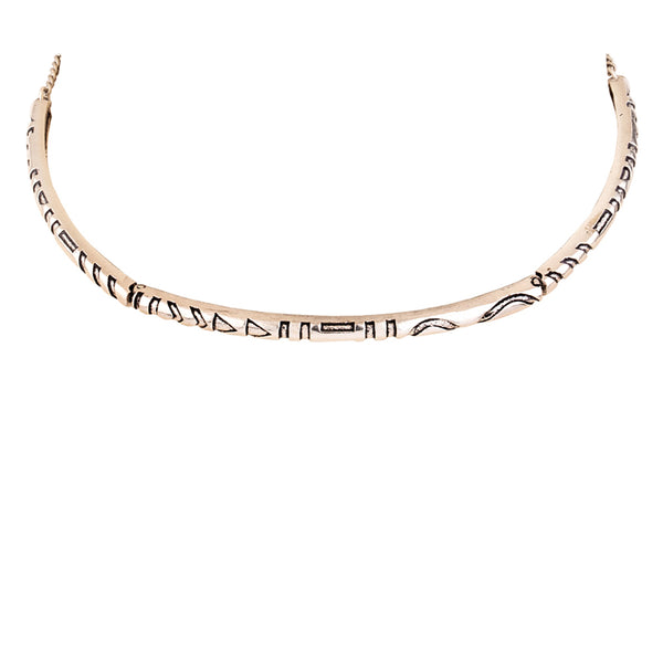 Aztec Bar Tribal Inspired Choker Necklace – VOYLLA