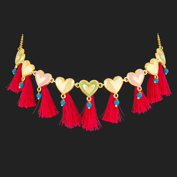 Truck Art Hearts and Tassels Necklace – VOYLLA